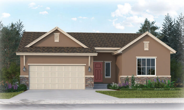 Branson Floorplan | Ranch-Style Homes | Colorado Springs | Vantage Homes